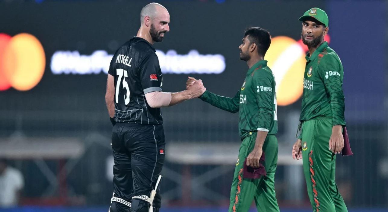 NZ vs BAN – CWC 23: Daryl Mitchell's heroics lead New Zealand to victory